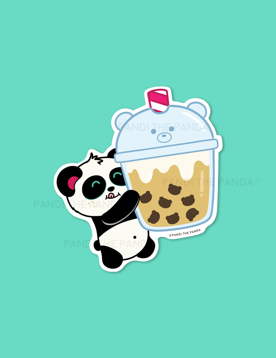 Beary Big Boba Vinyl Sticker – Fat Rabbit Farm
