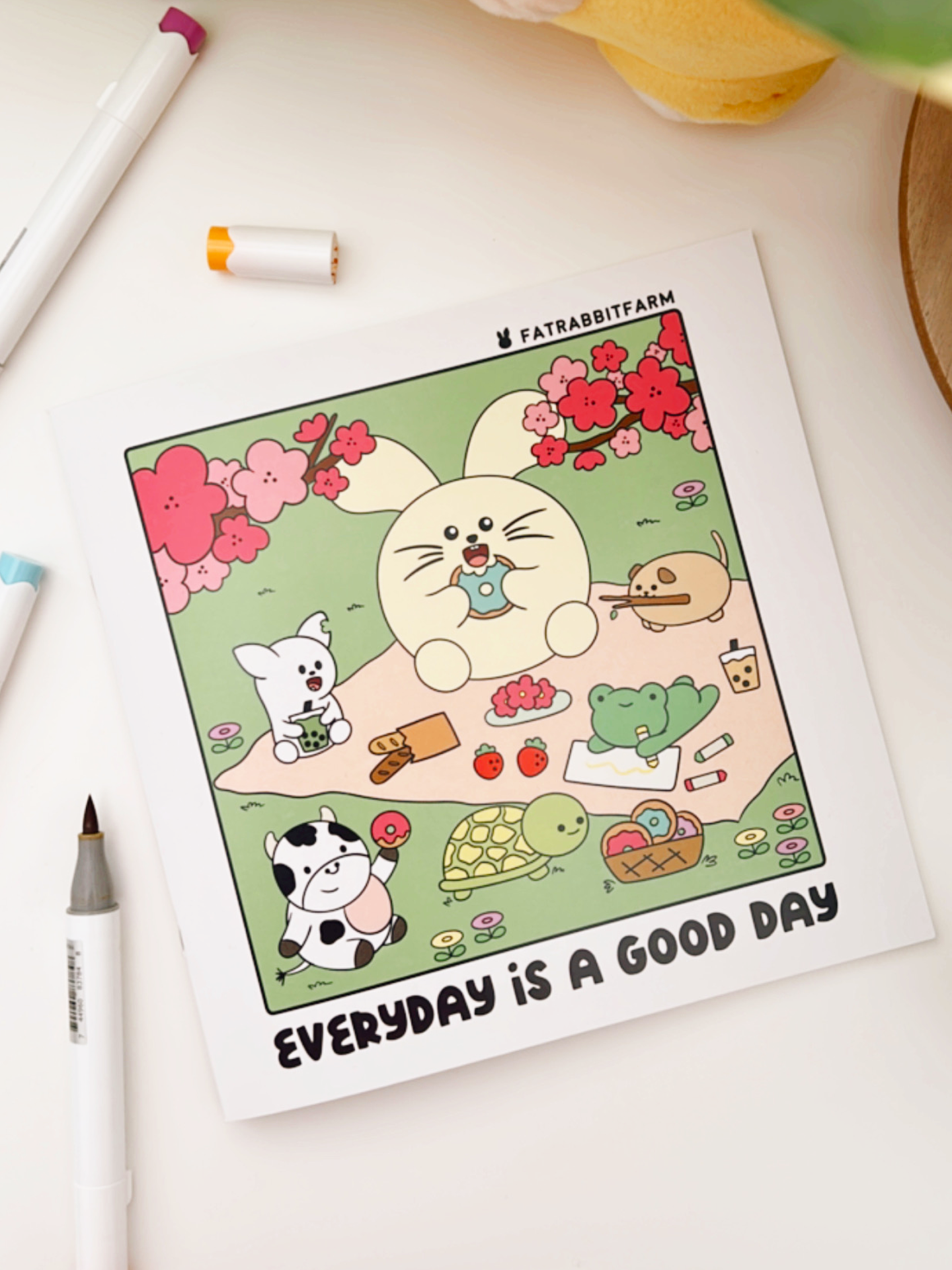 Coloring Book Volume 1: Spring-Summer '23 – Fat Rabbit Farm