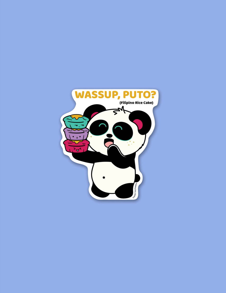 Wassup! Puto! Vinyl Sticker – Fat Rabbit Farm